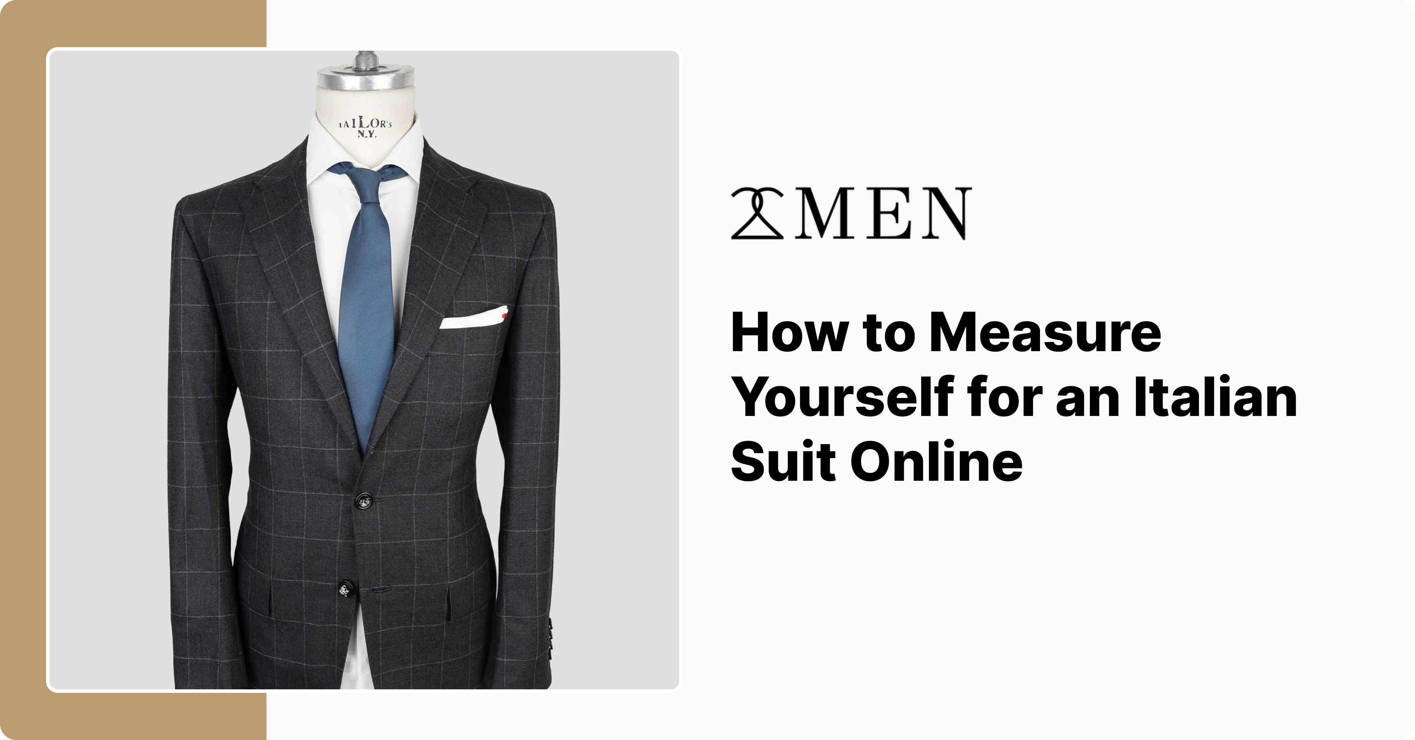 How to Measure Yourself for an Italian Suit Online – 2Men